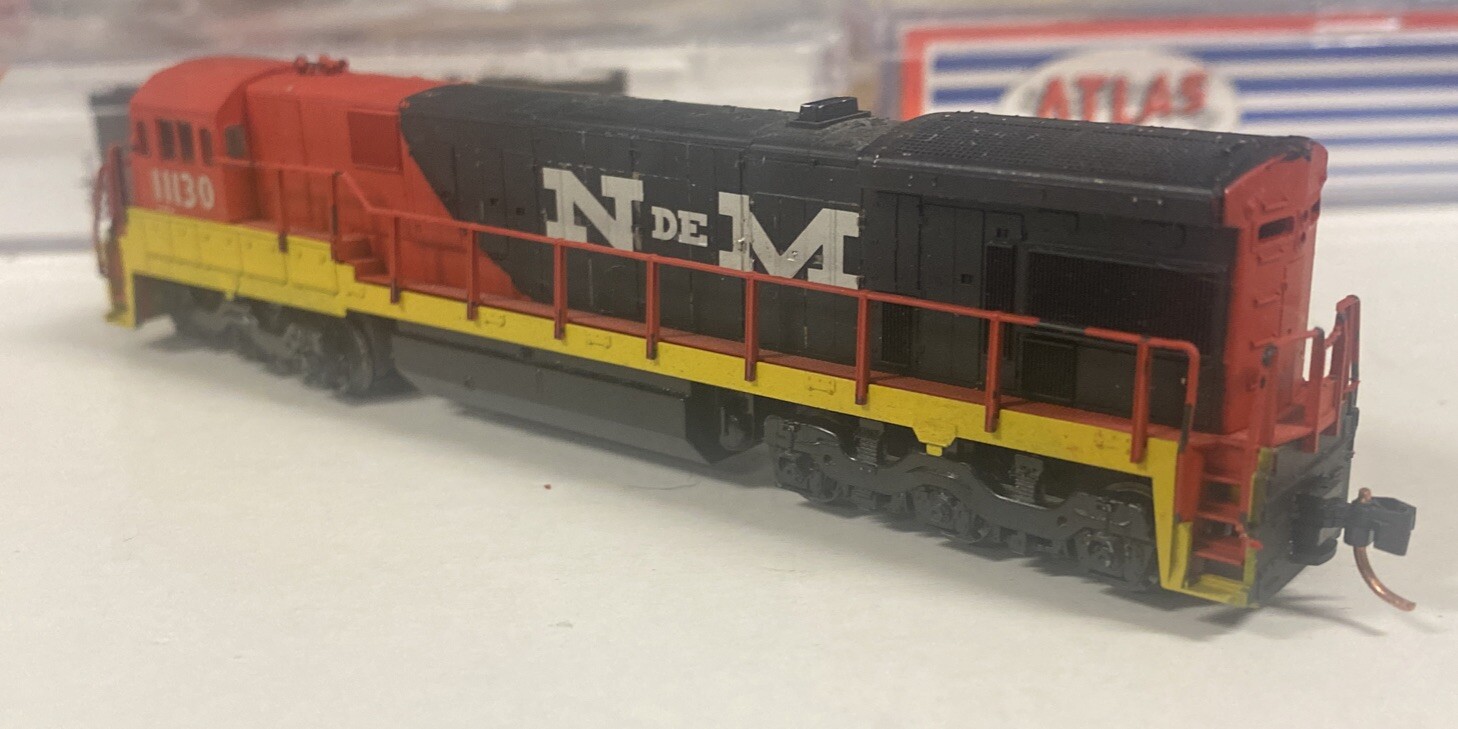 N Scale Kato Custom C30-7 NdeM #11130 Locomotive N De M Mexico Engine ...