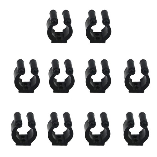 10 Pcs Fishing Pole Rod Storage Clip/ Billiards Snooker Cue Locating ...