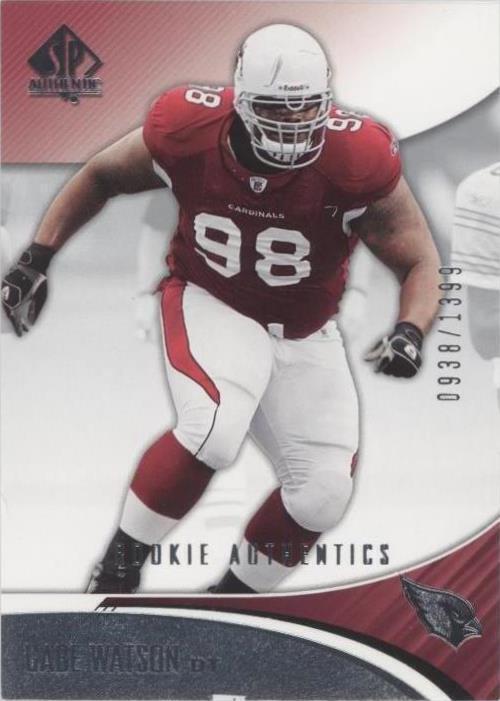 2006 SP Authentic - Rookie Authentics Gabe Watson #149 /1399 (RC) for ...