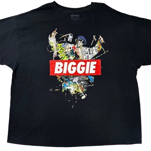 Notorious B.I.G. Biggie Smalls Biggie Logo Graphic T-… - Gem