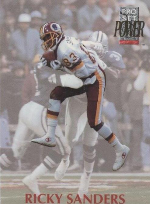 1992 Pro Set Power Ricky Sanders #283 for sale | eBay