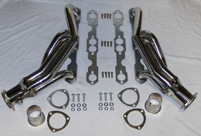 1988-1995 Small Block Chevy 350 Pickup Truck Stainless Steel Exhaust ...