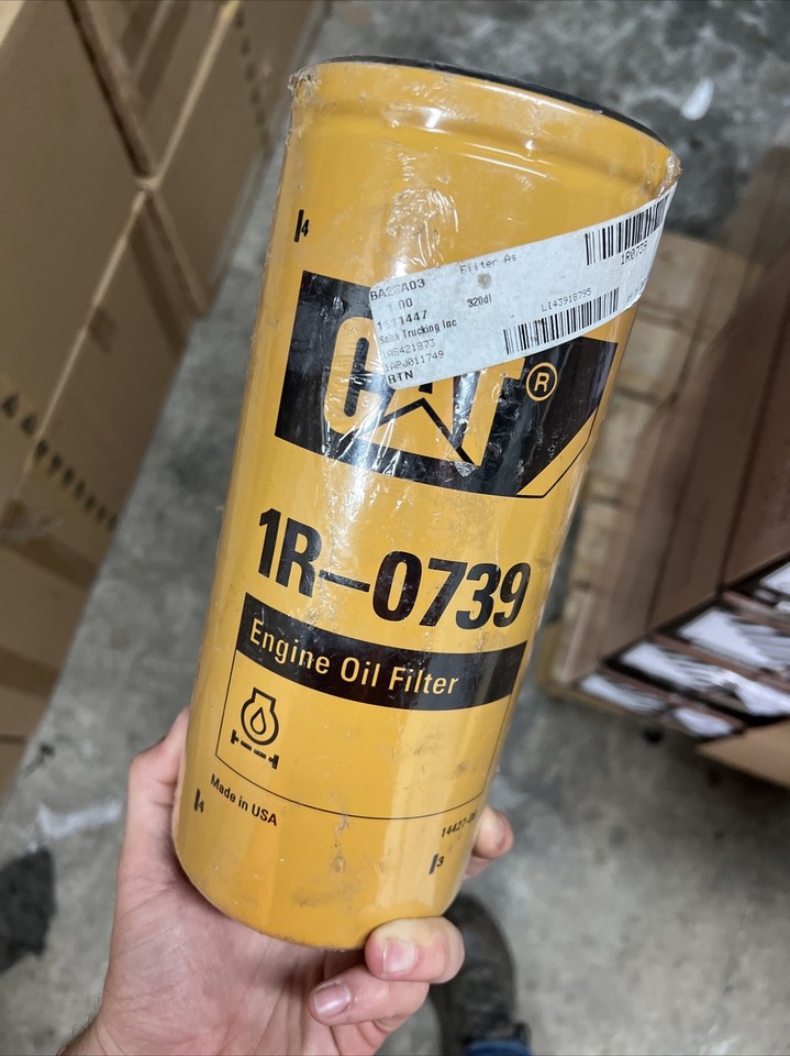 Genuine OEM Caterpillar CAT 1R-0739 1R0739 Spin On Oil Filter, New | eBay