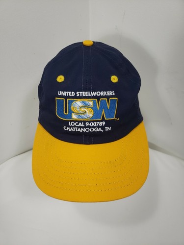 Vintage United Steelworkers Union Hat Chattanooga TN Made In USA ...