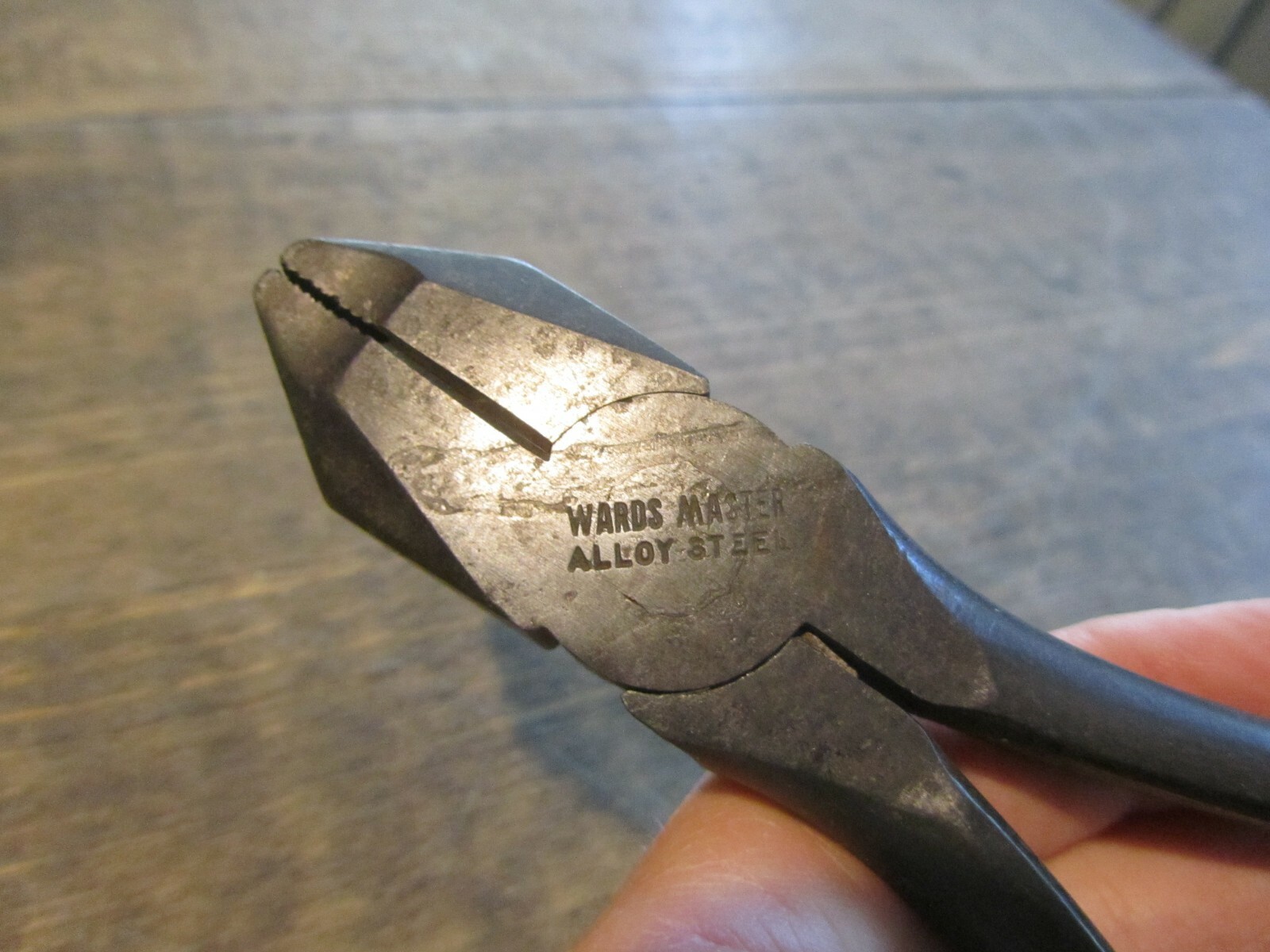 Vintage Electrician Lineman Cutters Pliers Wards Master Tool 7.5 ...