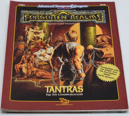 Forgotten Realms Tantras FRE2 9248 Dungeons And Dragons W/MAP FAST SHIP ...