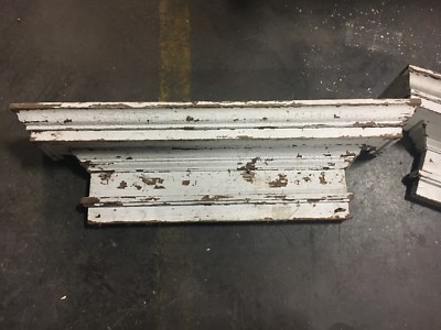 c1870 victorian farm house window header pediment - heavy molding 40" x ...