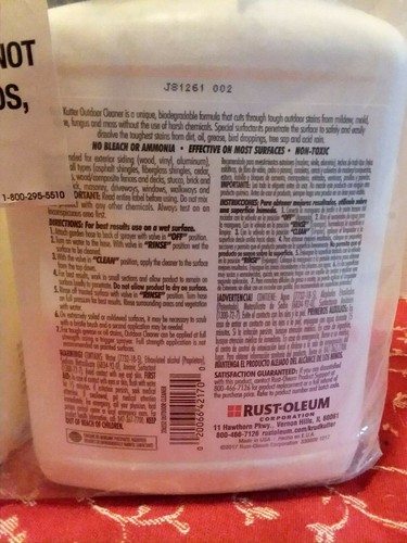 2x Krud Kutter Outdoor Cleaner Windows Siding Driveway Stucco Brick ...