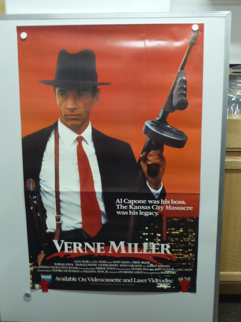 THE VERNE MILLER STORY Scott Glenn BARBARA STOCK Home Video Poster 1987 ...