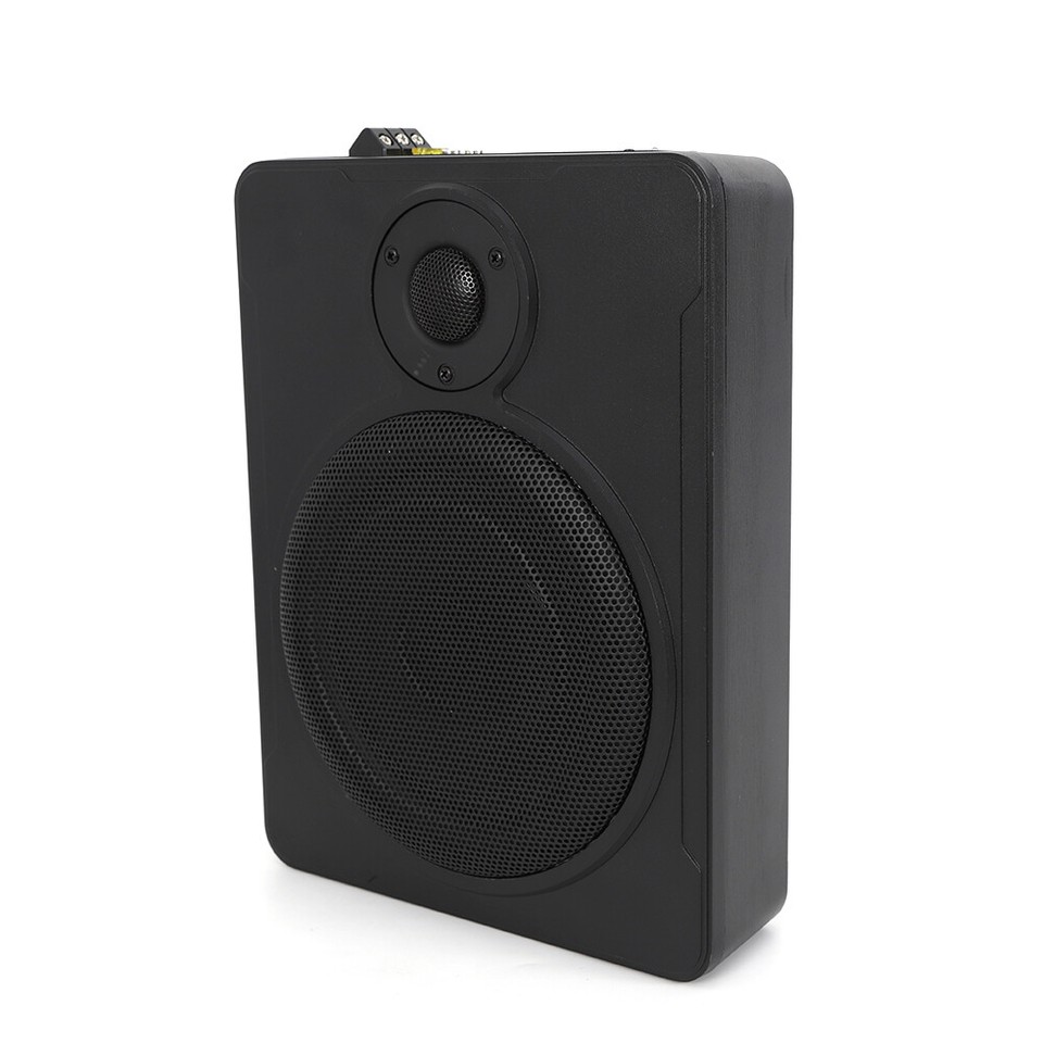 SOUNDSTREAM 8IN BEHIND UNDER SEAT SUBWOOFER BOX BASS SPEAKER AMPLIFIER ...