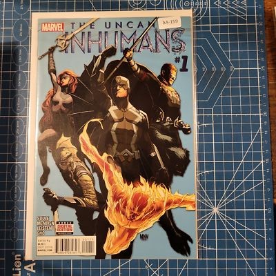 UNCANNY INHUMANS #1 8.0+ 1ST APP MARVEL COMIC BOOK AA-159 | eBay