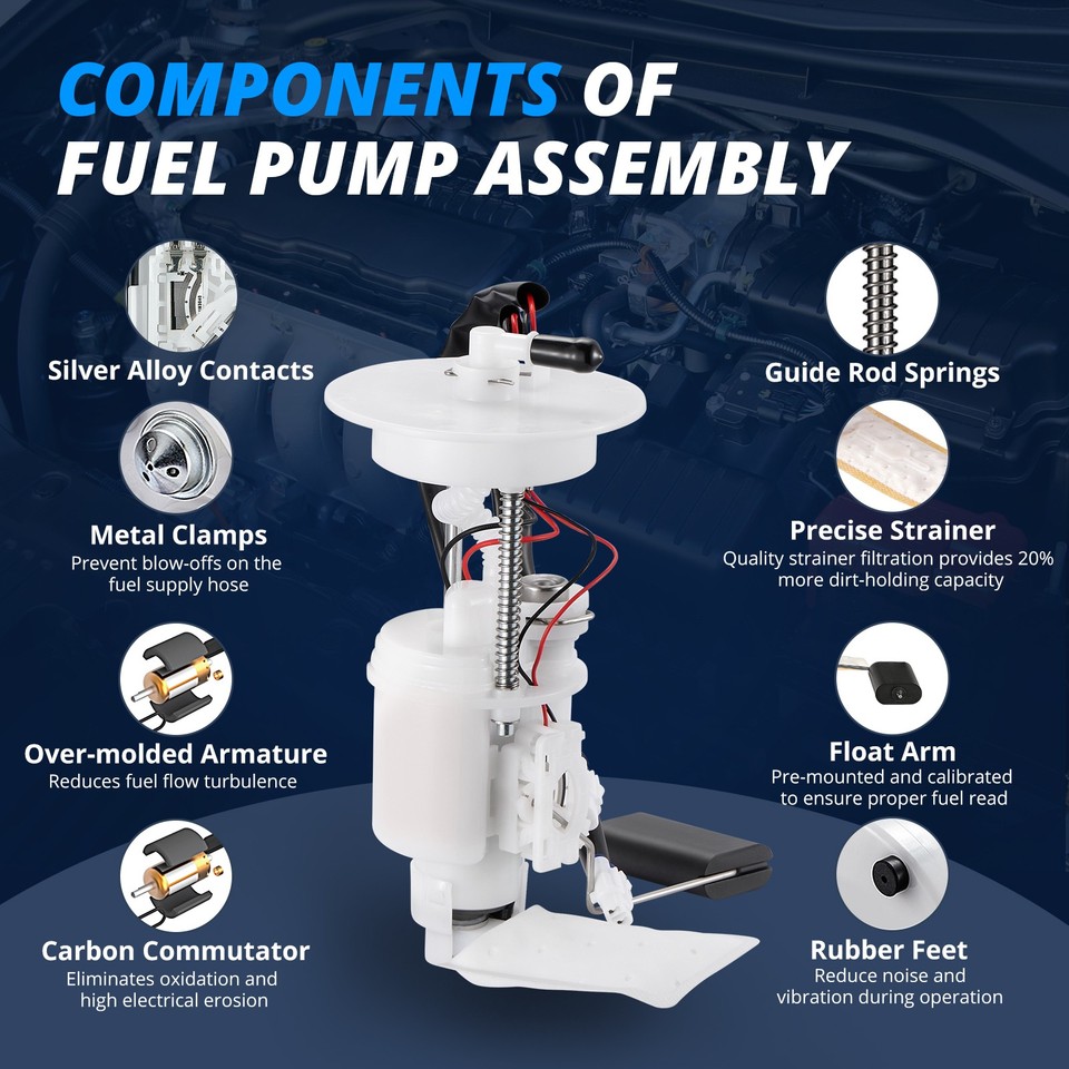 For Most BENNCHE 500/700/800 ATV'S Fuel Pump Assembly 39500-107F-0000 ...