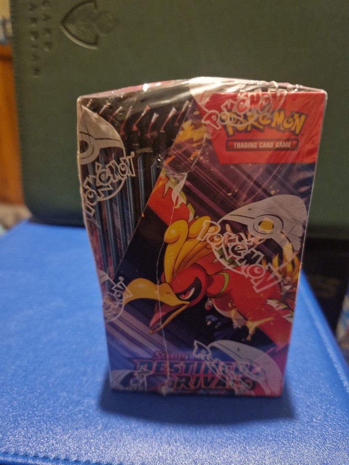 Pokémon Destined Rivals Sealed Booster Box 36 Packs NEW WITH SMALL TEAR ...