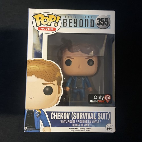 Funko POP! Star Trek Beyond Chekov Survival Suit #355 Figure Gamestop ...