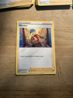 Pokémon TCG Silver Tempest: Worker (167/195) - Uncommon - Near Mint | eBay