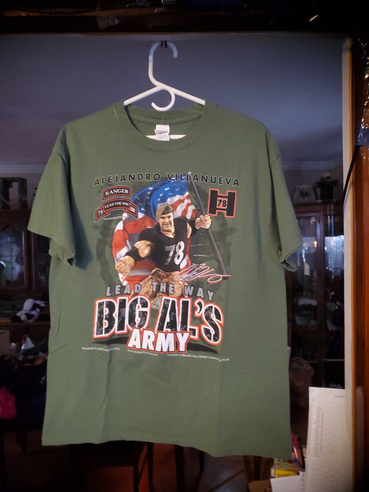 Big Al's Army Ranger Alejandro Villanueva Steelers Gr… - Gem