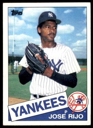 1985 Topps Jose Rijo RC New York Yankees #238 | eBay