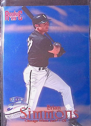 BRIAN SIMMONS 1999 FLEER BRILLIANTS SP BLUE PARALLEL #142B (ID 2849) | eBay