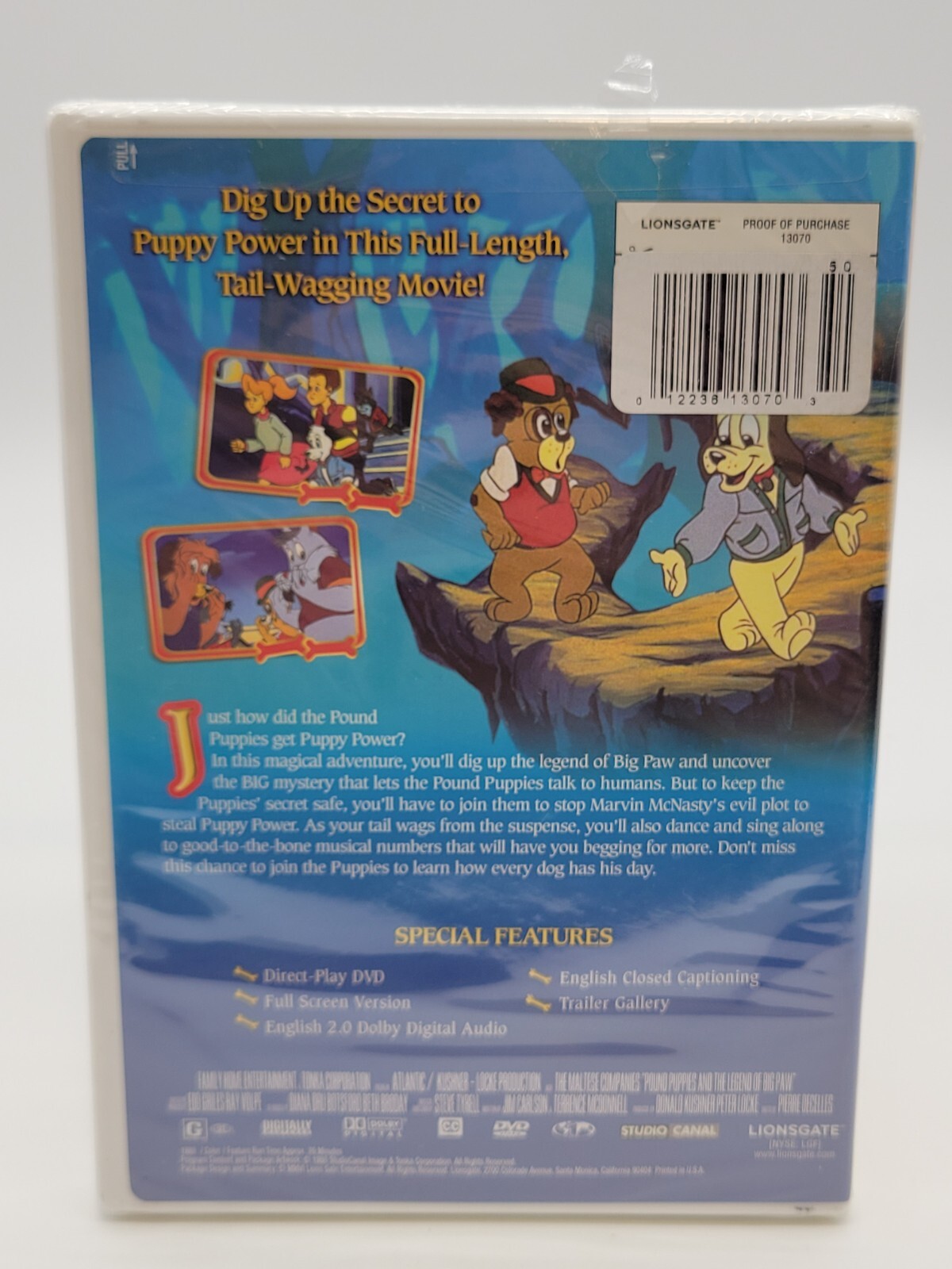 Pound Puppies - The Legend of Big Paw (DVD, 2006) for sale online | eBay