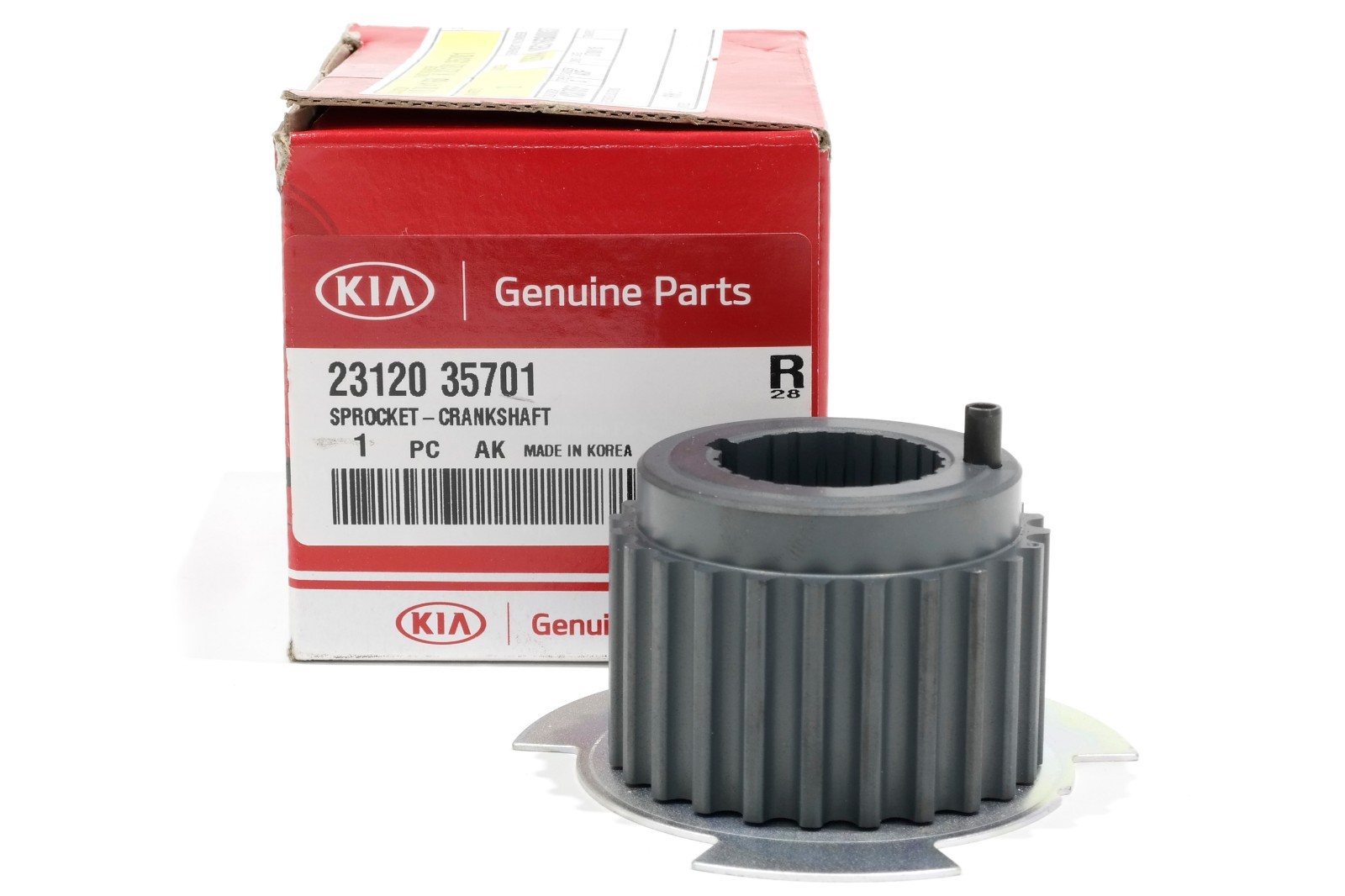 OEM NEW 3.5L Crankshaft Sprocket Gear 02-06 Amanti Sedona Sorento 23120 ...