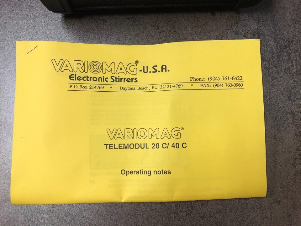 Variomag Telemodul 40 C # 01-80067-004 H + P Labortechnik No Power ...