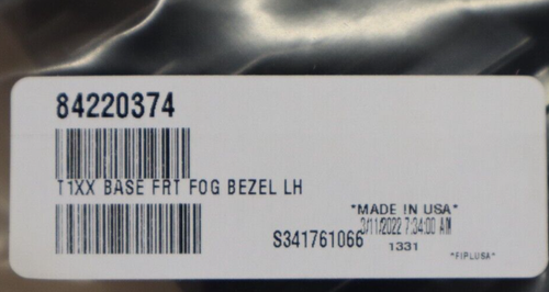 NEW OEM GENUINE 2019-23 GMC Sierra Driver side Fog Light Bezel Genuine ...