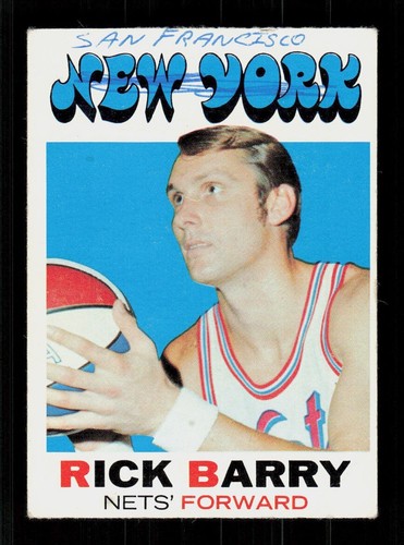 1971-72 Topps Basketball #170 Rick Barry RC Rookie VG | eBay