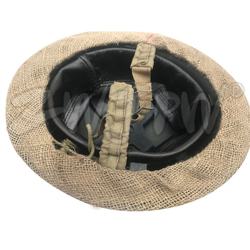 BRITISH UK ARMY BRODIE TOMMY HELMET COVER LINEN COARSE MESH(HELMET NOT ...