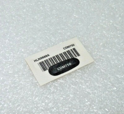 Motorola Solutions HLN9888A Label Namplate Sticker for CDM750 Radios ...