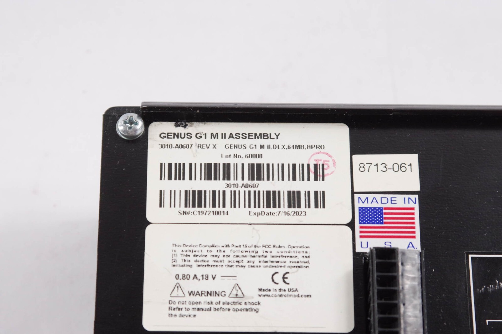 Genus G1 Mark II 3010-A0607 Rev X 8MB Temps Horloge Control Module | eBay