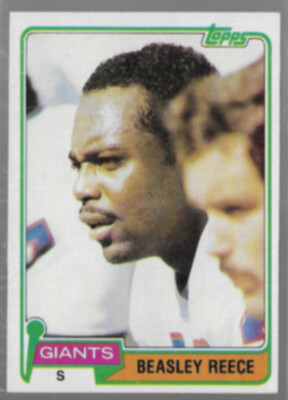 BEASLEY REECE 1981 Topps #504. GIANTS | eBay