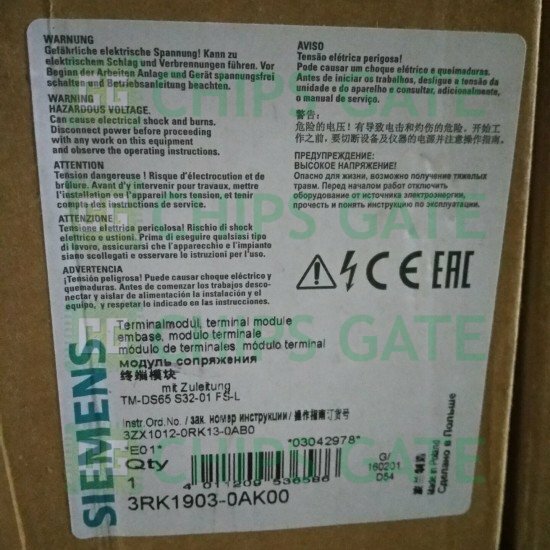 1PCS Brand New Siemens 3RK1903-0AK00 3RK19030AK00 Fast Ship | eBay