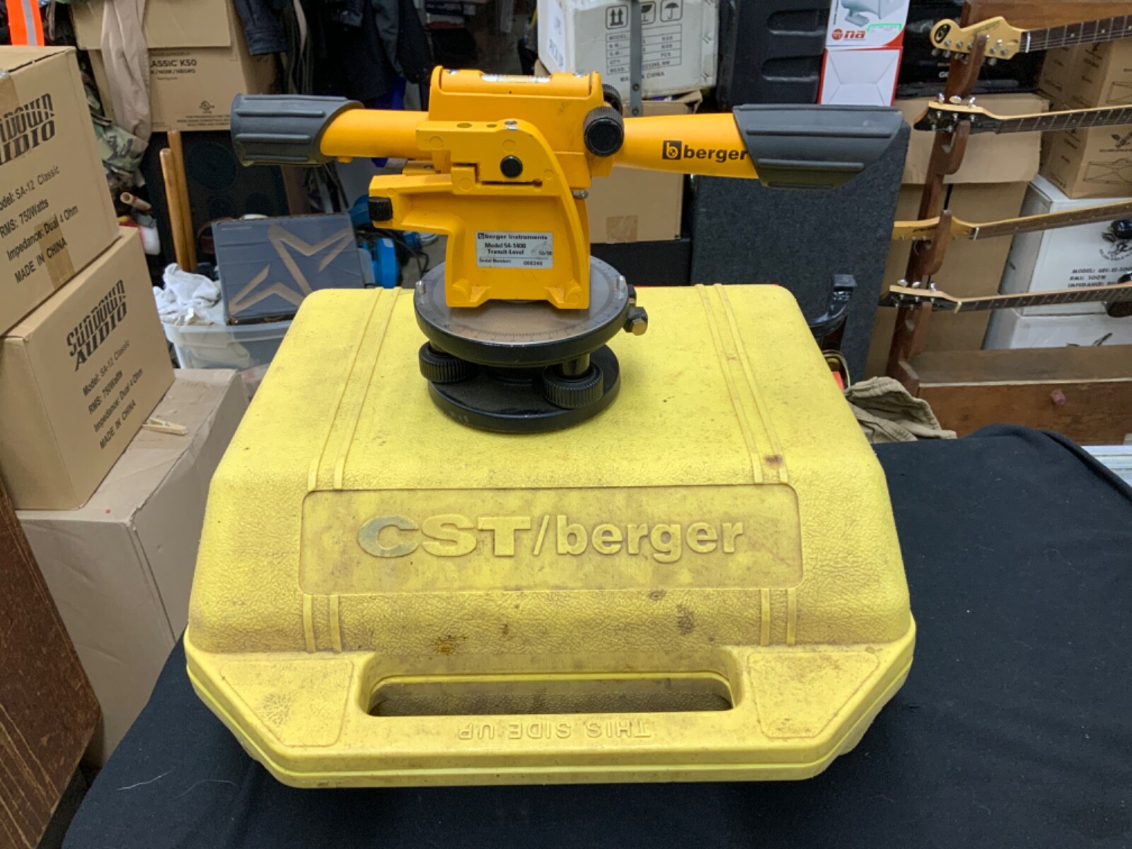 Berger Instruments Model 54-140B Transit-Level with Hard Case | eBay