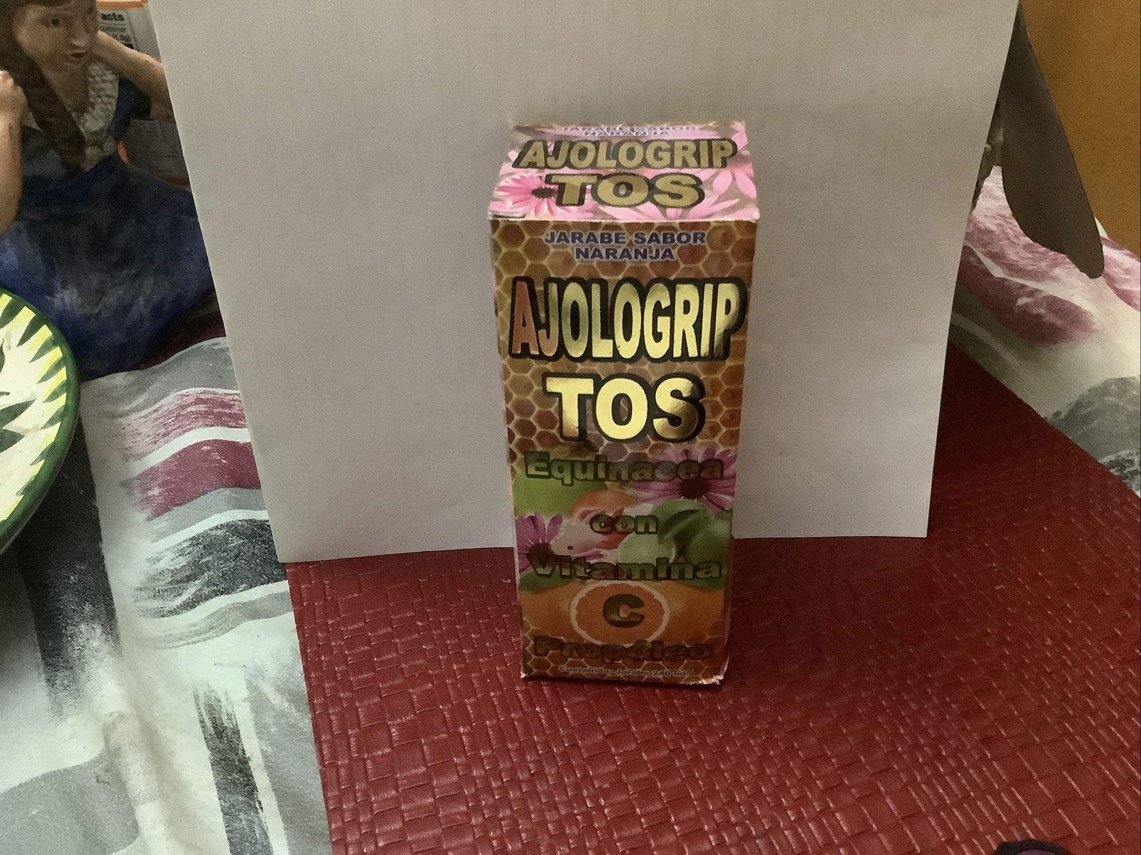 Jarabe Ajologrip/Syrup-Colds/Gripe.Cough/Tos.Bronchitis/Bronquitis ...