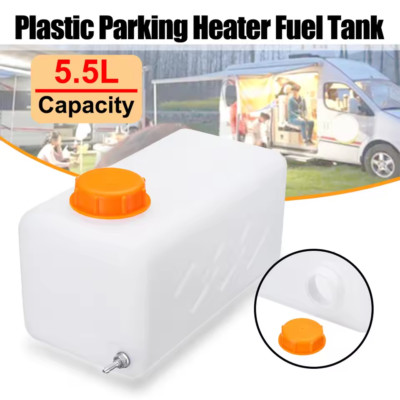 5.5L Plastic Fuel Oil Gasoline Tank for Car Truck Air Diesel Parking ...