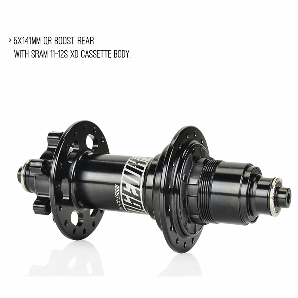 Mountain Bike Boost Rear Hub 32 Hole Thru Axle Fit for Shimano 8-12s ...