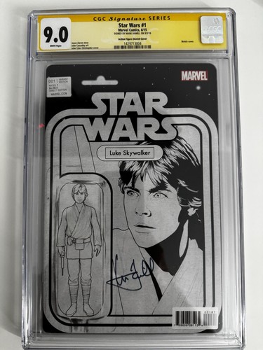 Star Wars #1 John Tyler Christopher Action Figure Black and White C2e2 ...