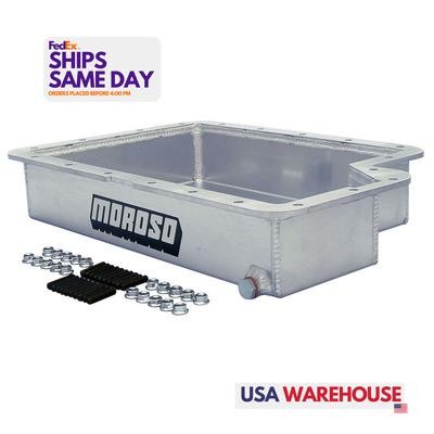 Moroso 42050, One Natural Aluminum Aluminum Trans. Pan - Fits Ford E40D ...