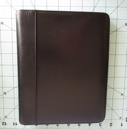 USED Levenger Black Leather Junior Folio and Partial Circa Starter Kit ...