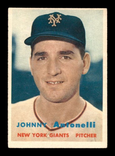 1957 Topps #105 Johnny Antonelli VGEX X2630308 | eBay