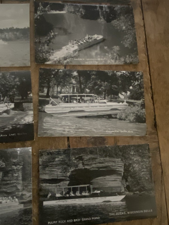 23 SIGHTSEEING - Wisconsin Dells, WI - Real Photo POST CARDs | eBay