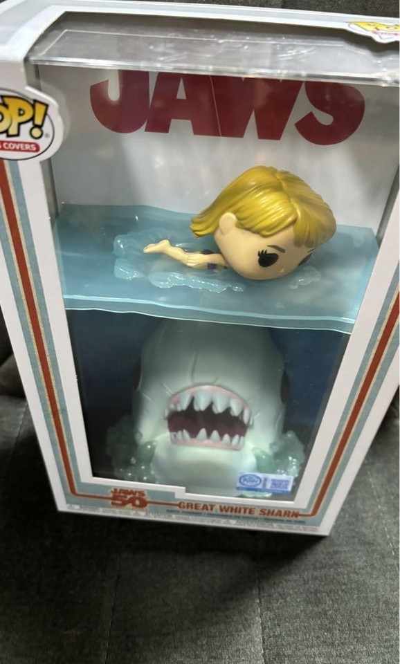 Funko Pop Jaws 50th Anniversary Poster Scene Figure Limited Edition New ...