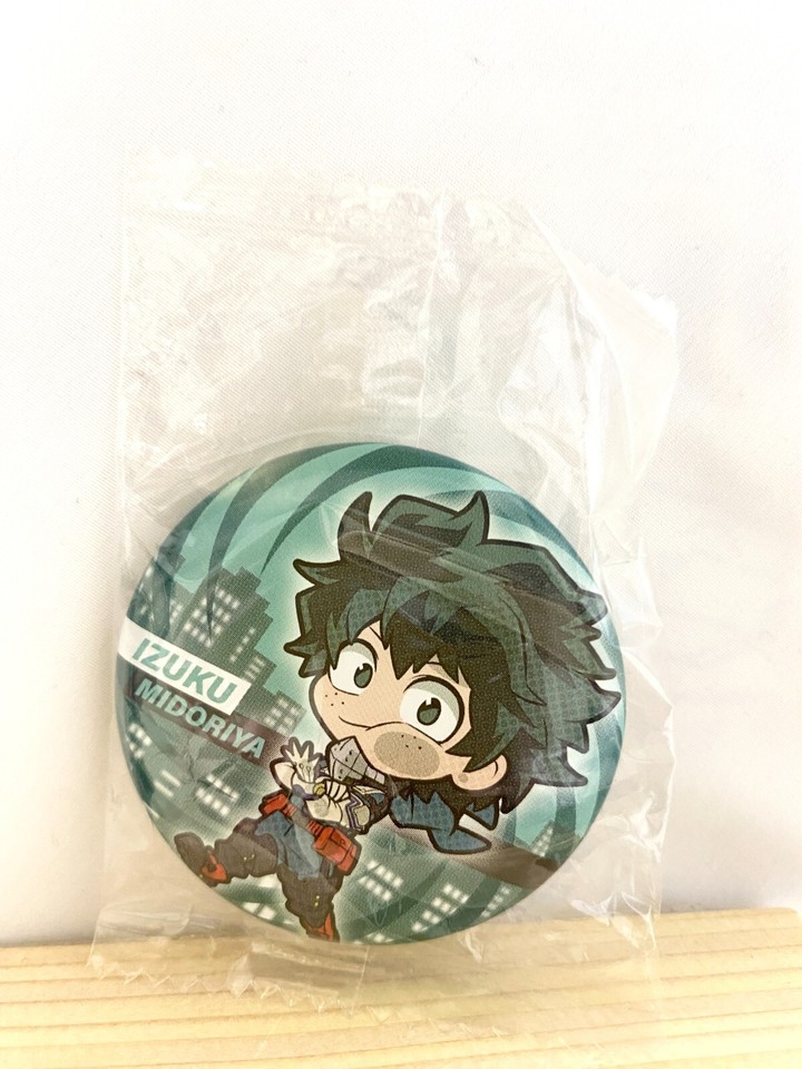 My Hero Academia Izuku Midoriya Button Badge Bandai Namco Shueisha ...