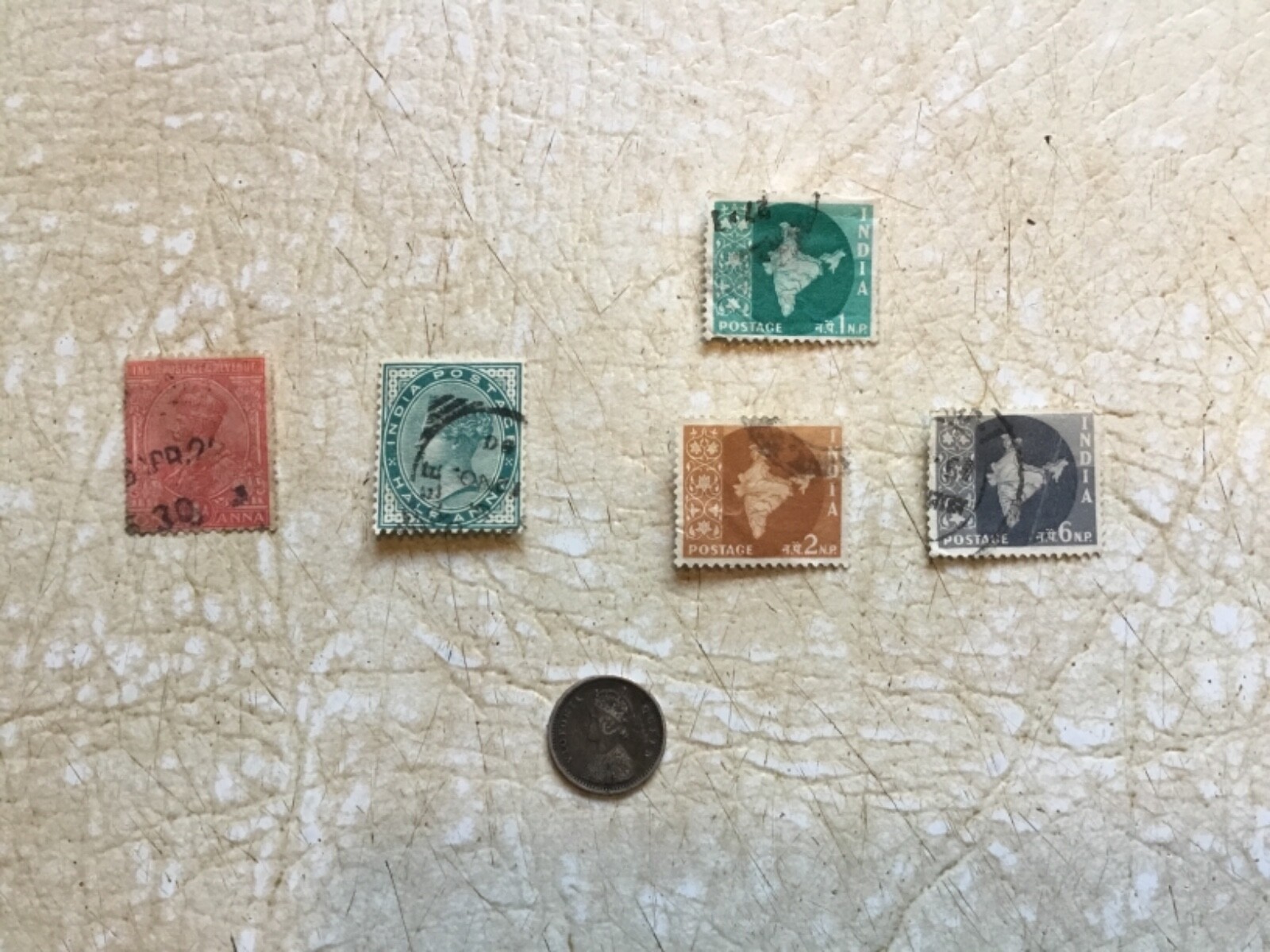 RARE SILVER INDIA 2 ANNA 1862 STAMP 1881 1/2 Anna 1911 1 Anna 3 1957 ...