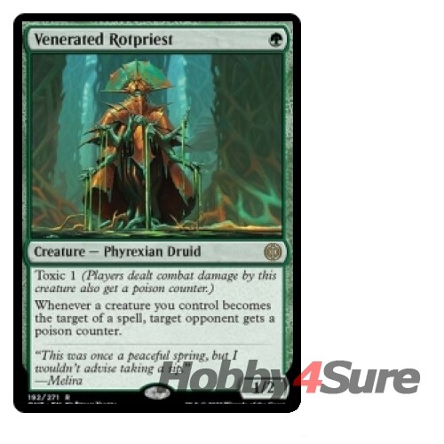 Venerated Rotpriest M/NM Magic: The Gathering MTG Phyrexia: All Will Be ...