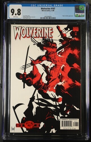 Wolverine #107 CGC 9.8 - Yukio/Amiko App. - Andy Kubert - | eBay