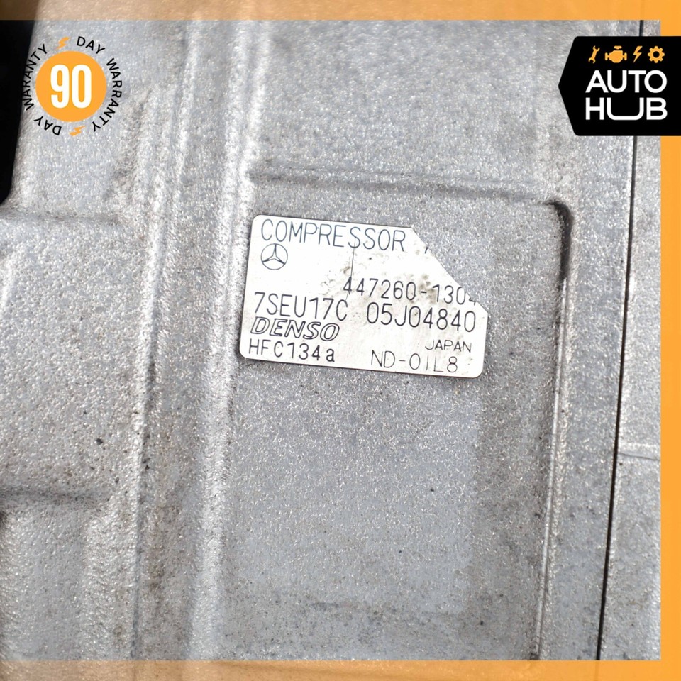 08-10 Mercedes W216 CL63 S63 A/C Air Conditioning Compressor 0022308011 ...