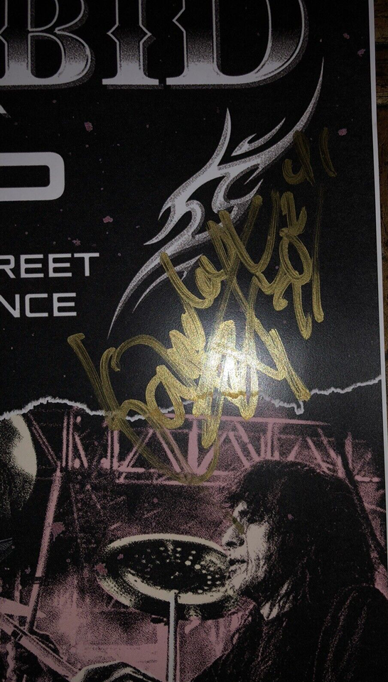 I am morbid/morbid angel poster signed | eBay