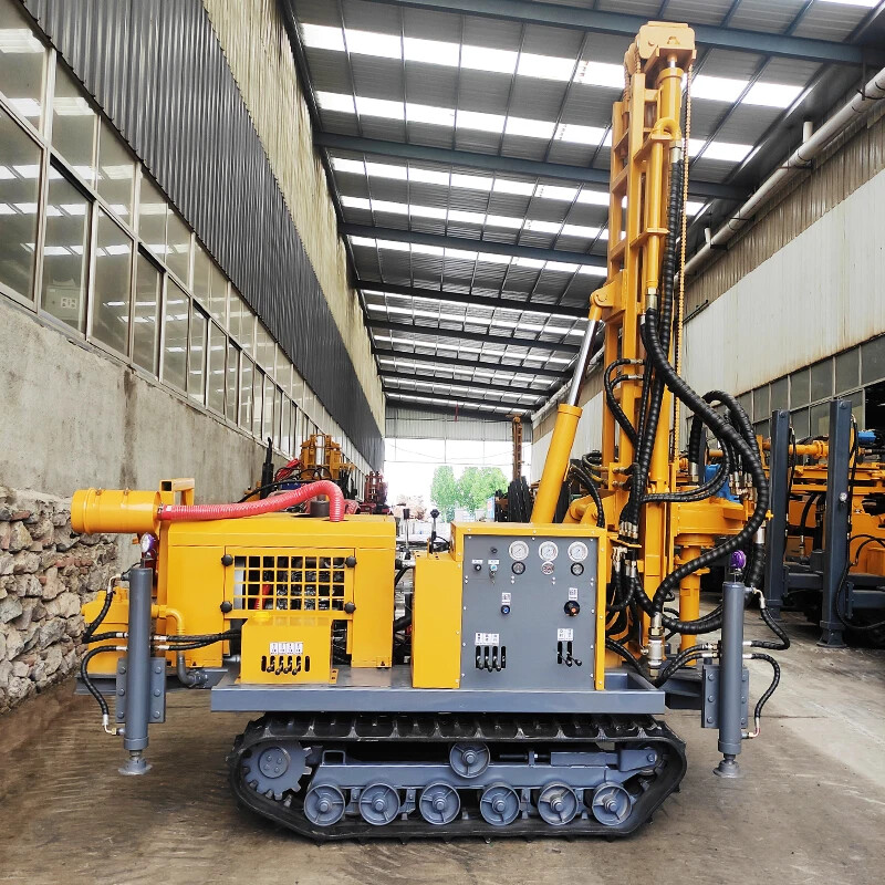 Moderate price well digging machine 200m deep water well drill rig ...