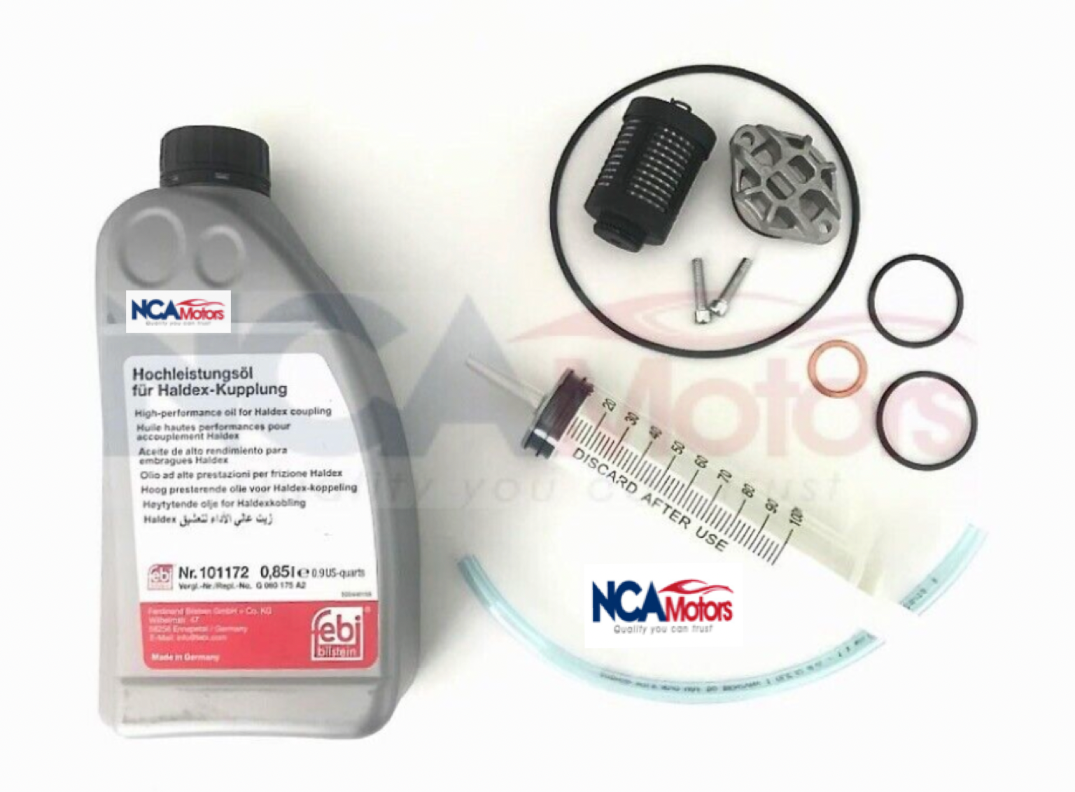 Range Rover Evoque Haldex Oil & Filter Service Kit with Febi Oil [Gen 4 ...